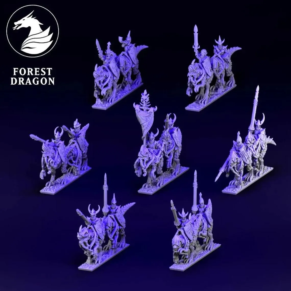 10MM Warmaster Revolution Dire Elves Army Bundle by Forest Dragon | eBay