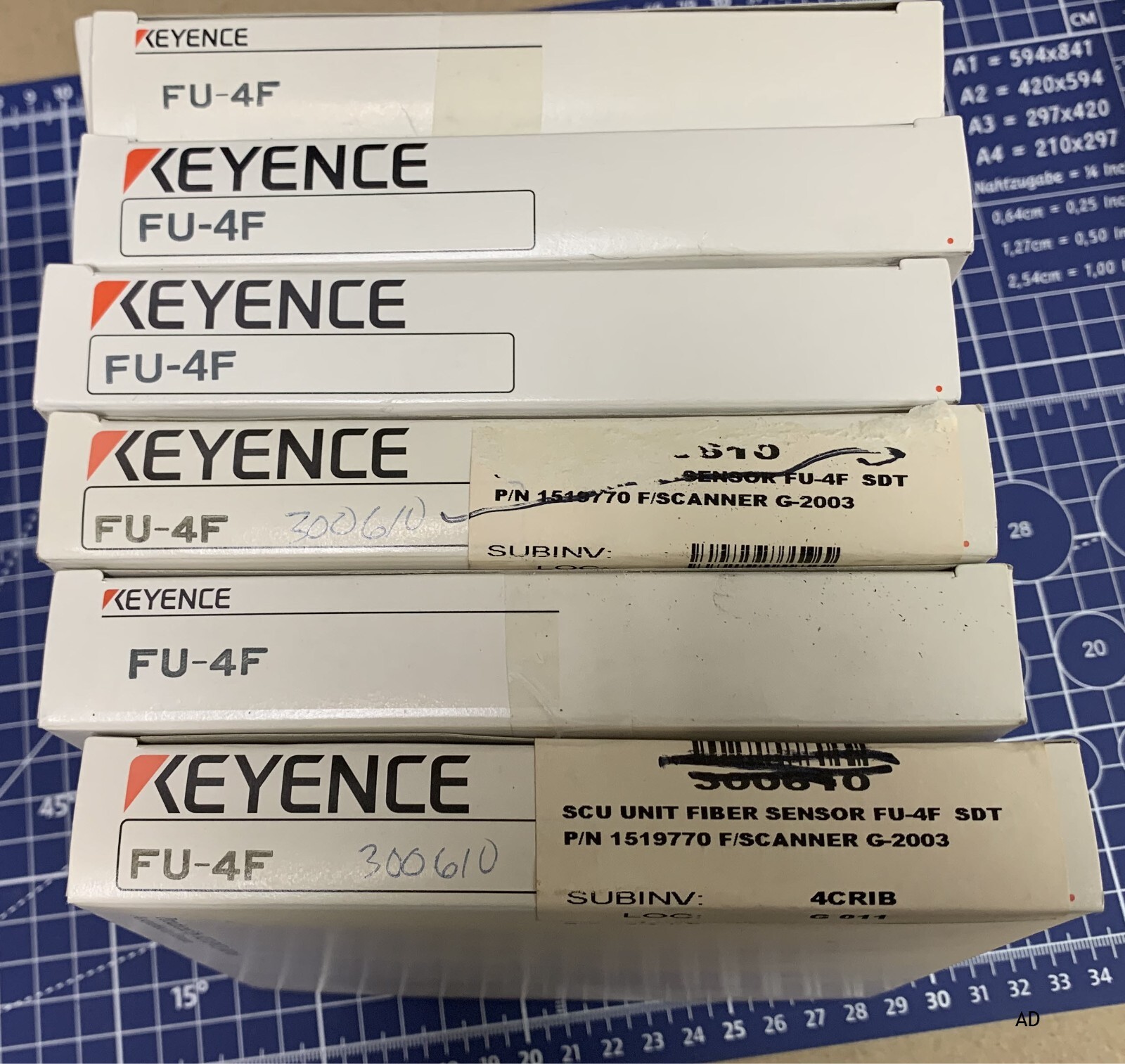 1pc+KEYENCE+Fiber+Optic+Sensor+Fu-4f+One+Year+FU4F for sale online | eBay