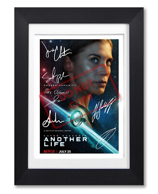 ANOTHER LIFE CAST SIGNED POSTER PRINT TV SHOW SEASON PHOTO AUTOGRAPH ...