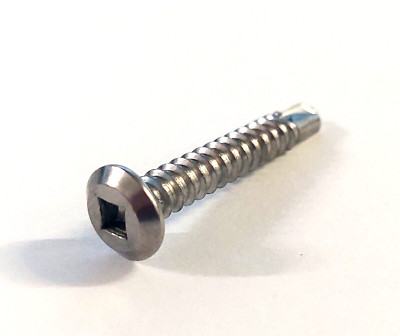 QTY 10 Wafer Square 10-16x30mm (4.8mm) Metal Self Drilling SS 550 ...