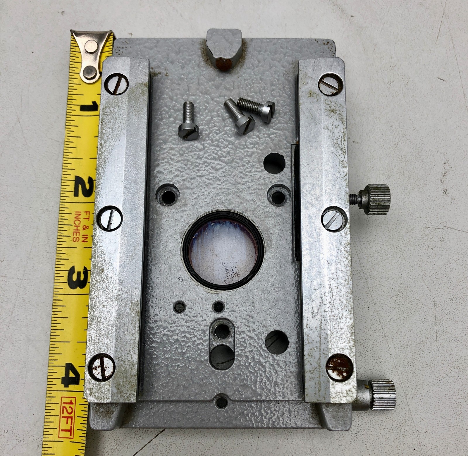 Leitz Wetzlar DIAVERT Invert Microscope Rotating FITTING for revolving ...