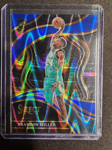 2023-24 NBA Select Brandon Miller COURTSIDE TETONIC BLUE PRIZM ROOKIE ...