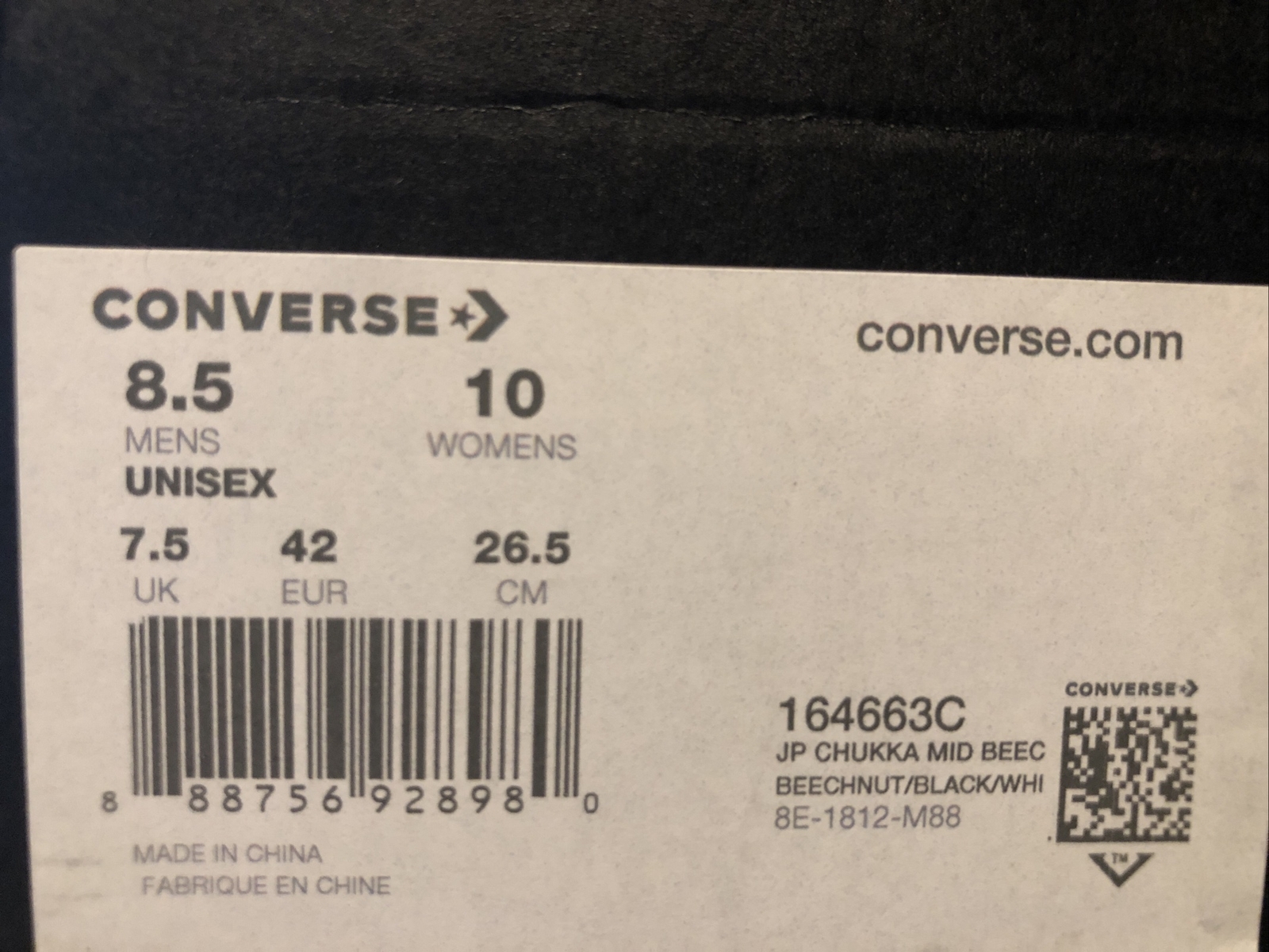 Converse Jack Purcell x ASAP Nast Chukka Mid Sz 8.5 Beechnut Green ...