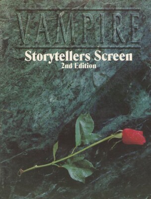 VAMPIRE STORYTELLERS SCREEN SEALED 2E Shrink WW2003 White Wolf The ...