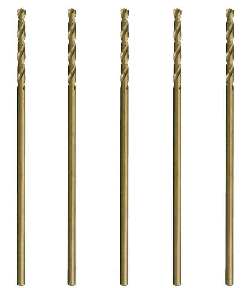 HSS Cobalt Aircraft Extension Extral Long Drill Bit Set Deep Hole ...