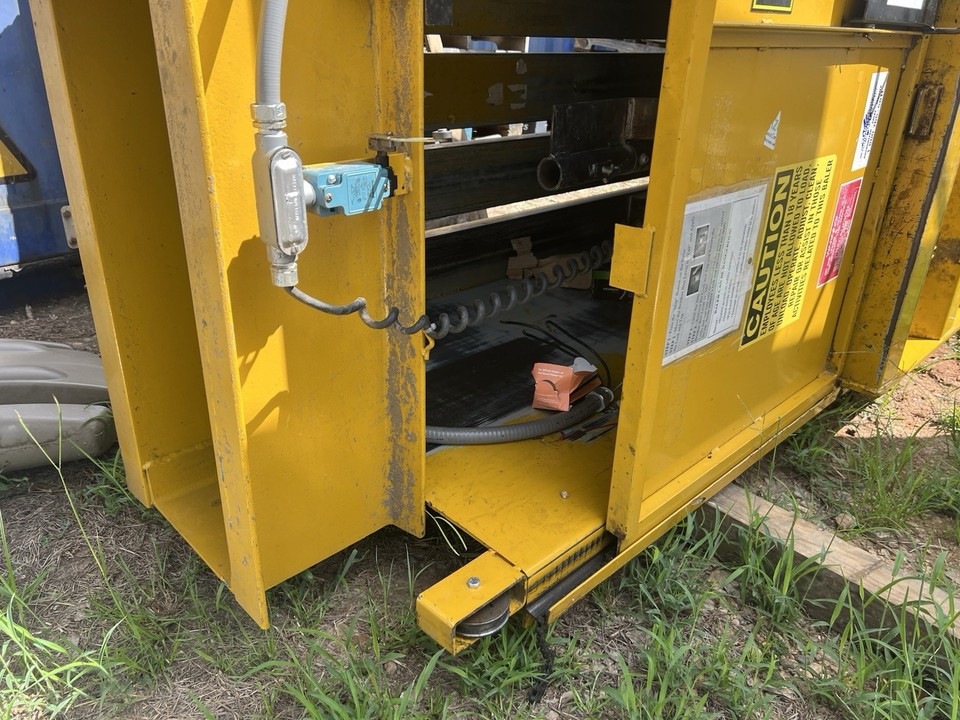 Harmony M60STD Vertical 60 Inch Cardboard Recycling Crusher Baler 208v ...