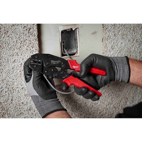 Milwaukee Tool 48-22-3084 Ratcheting Insulated Terminals Crimper | eBay