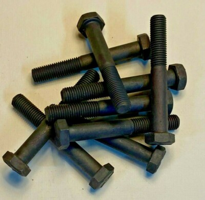 5/16"-24 X 2-1/4 Fine Thread Hex Cap Screw Bolt Fastener Grade 5 Plain ...