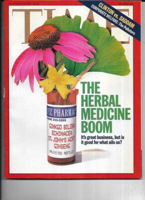 Time Magazine November 23, 1998- The Herbal Medicine Boom | eBay
