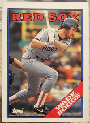 1988 Topps Wade Boggs #200 Boston Red Sox | eBay