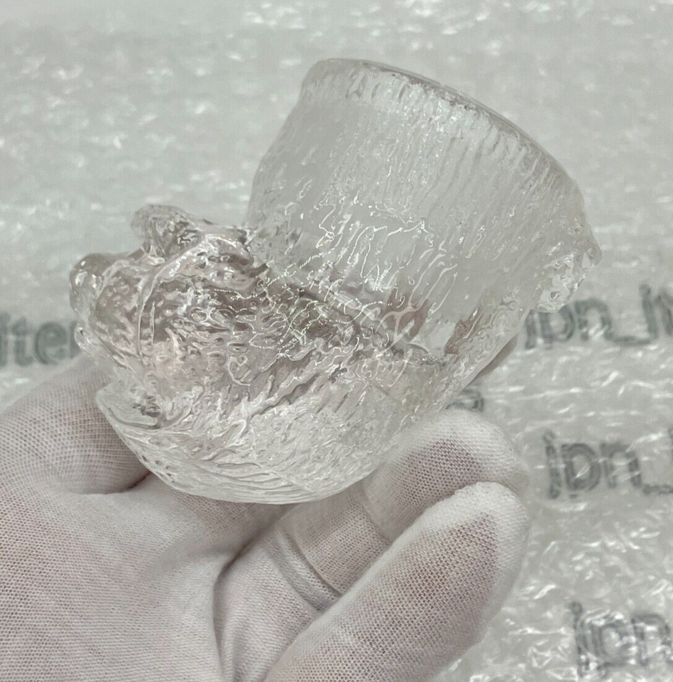 Godzilla Limited Decanter Vintage White Glass Bottle TOHO UNICON 1980s ...