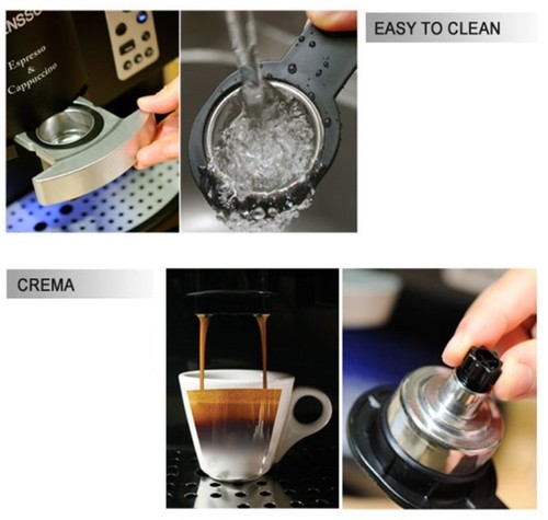 iZENSSO Auto Multi Espresso Machine INS 8650 LCD Simple Perfect Flavour ...