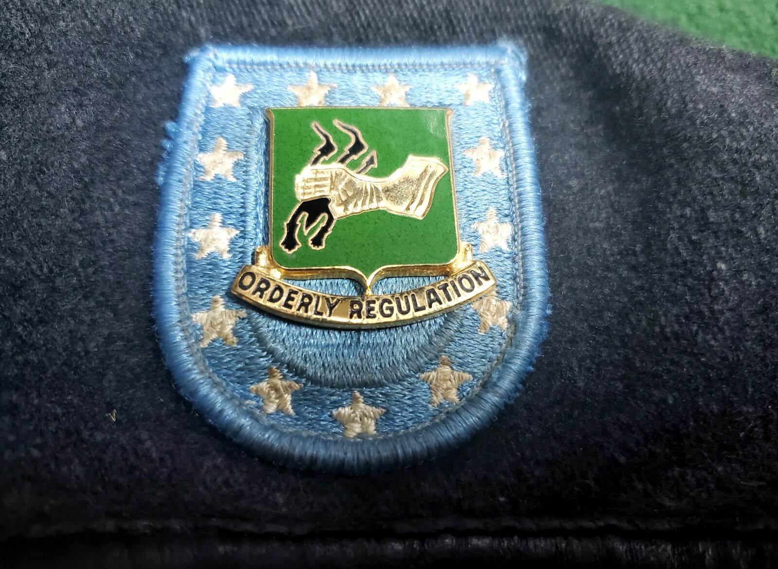 720th MP Military Police Beret Hat Orderly Regulation - B4 | eBay