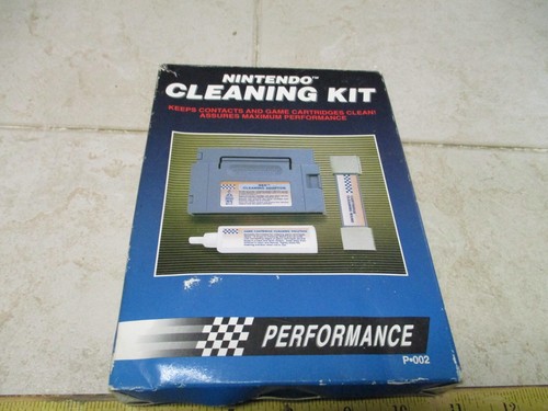 Nintendo NES Cleaning Kit in Box by Performance STD Entertainment Set ...
