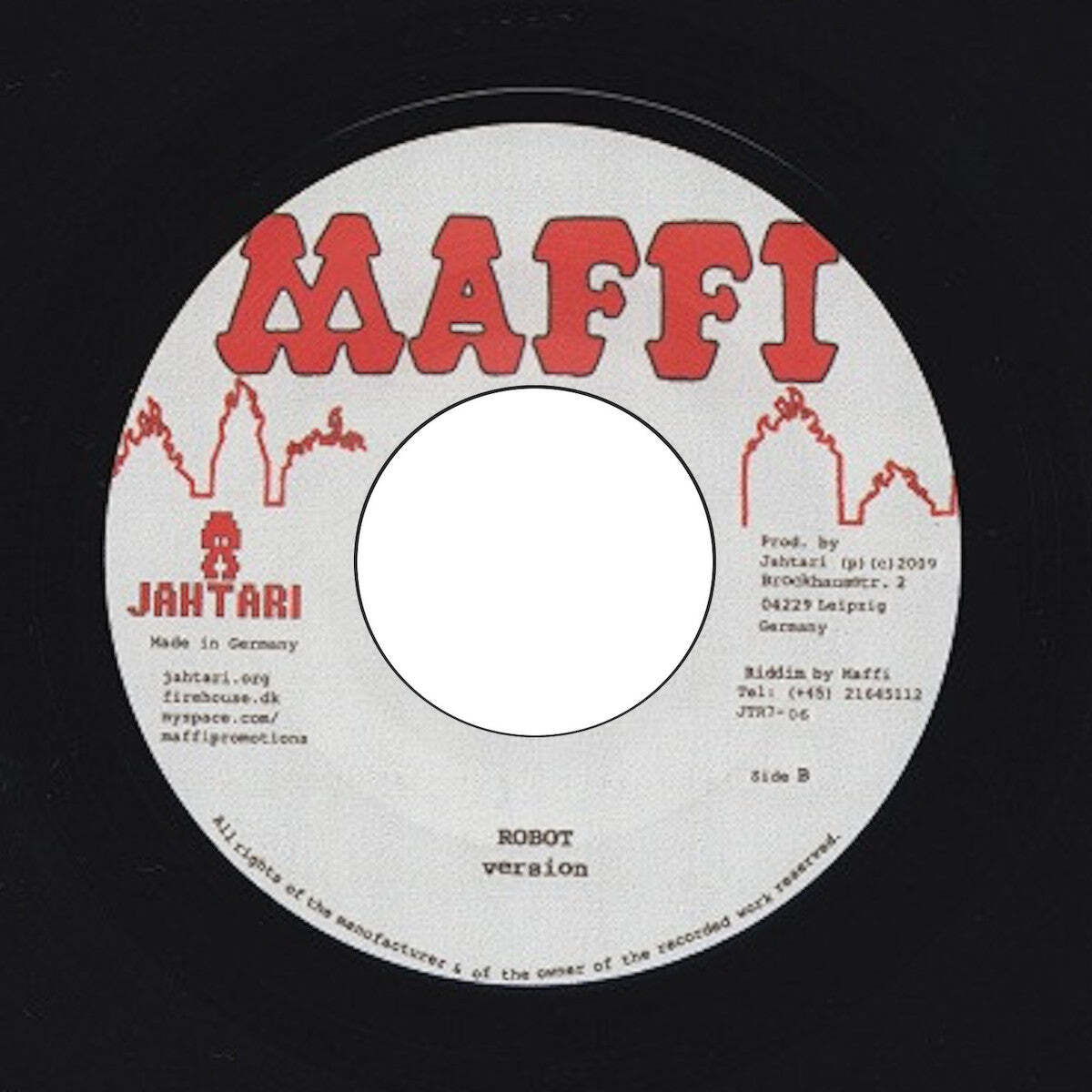 PUPA JIM / DISRUPT "I Am A Robot" JAHTARI DIGI DUB DANCHALL REGGAE 7" | eBay