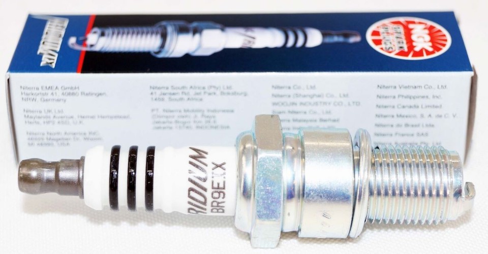 4 Pack Genuine NGK 3089 Iridium IX Spark Plug BR9EIX Arctic Cat Polaris ...