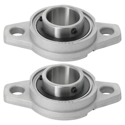 KFL Pillow Block Bearings 20mm 25mm 30mm Bore Shaft Support Mount ...