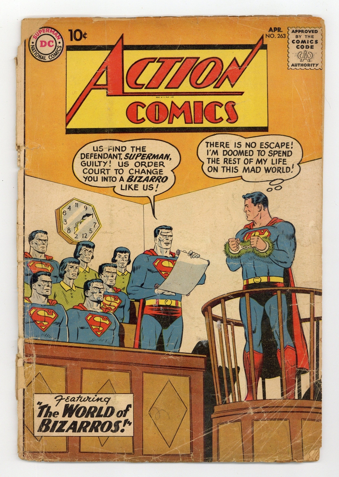 Action Comics #263 FR 1.0 1960 | eBay