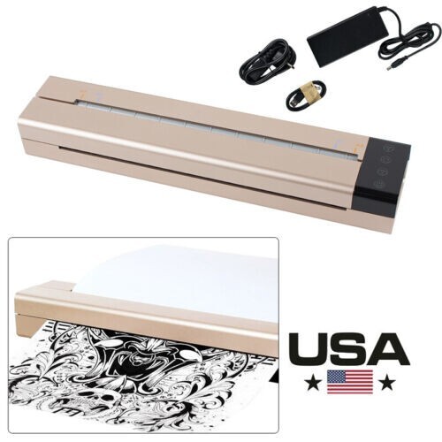 Tattoo Transfer Stencil Machine Thermal Copier Printer Maker USB ...