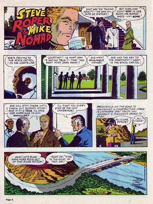 Steve Roper & Mike Nomad - full page color Sunday comic - November 13 ...