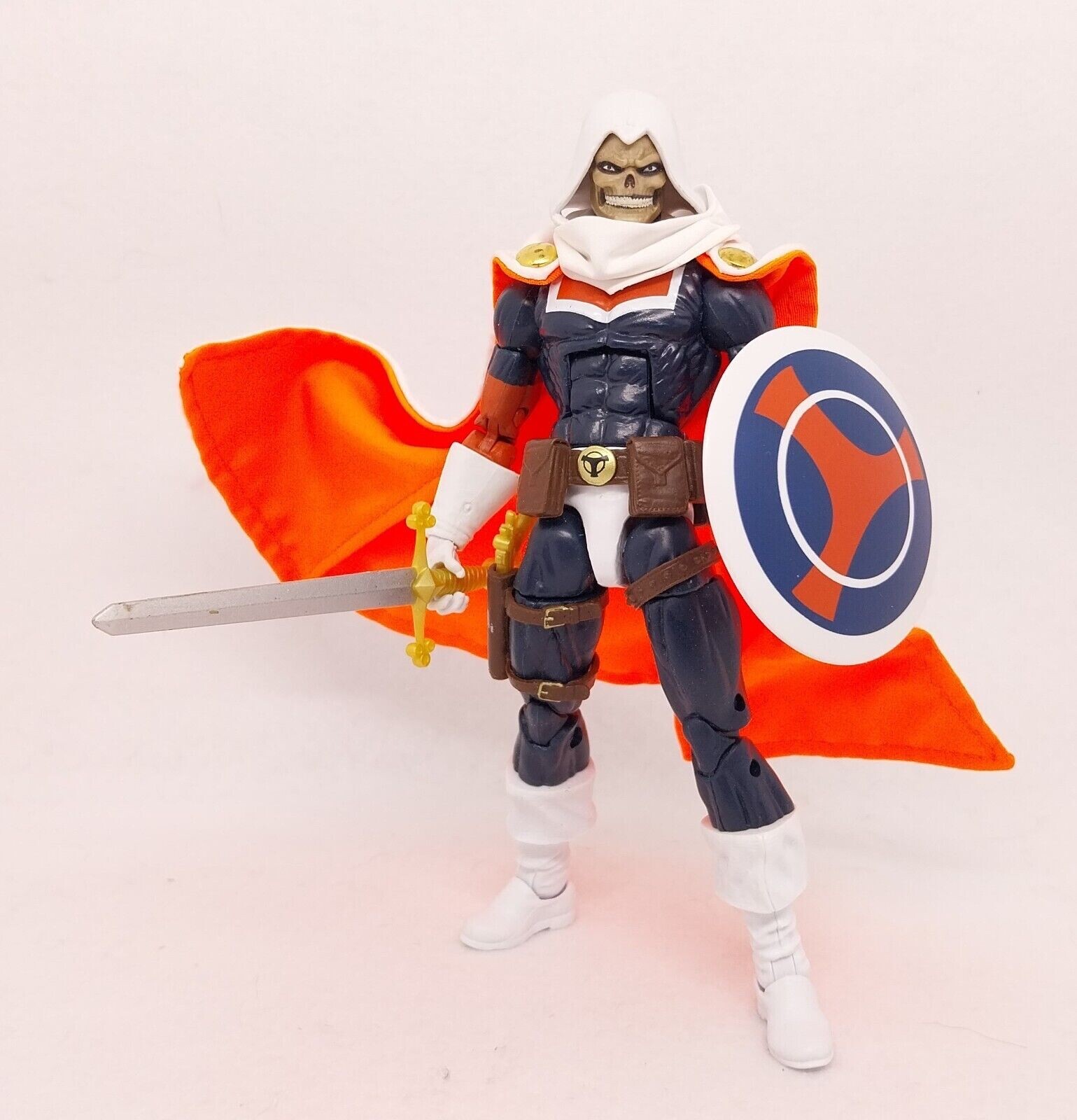 SU-C-TM: CUSTOM WIRED CAPE FOR MARVEL LEGENDS COMIC TASKMASTER ACTION ...