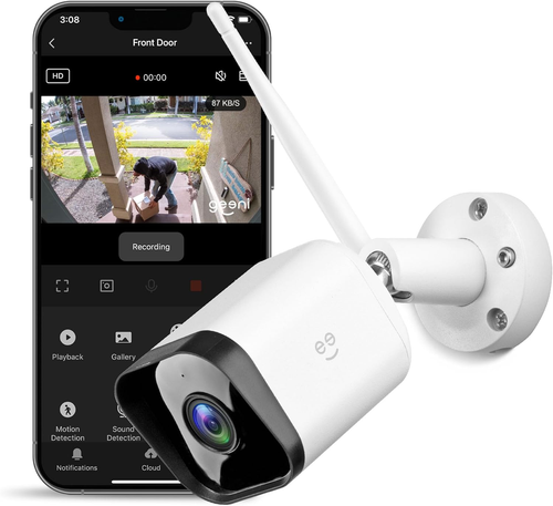 Hawk 3 Outdoor Security Camera, 1080P HD, Weatherproof, Motion ...