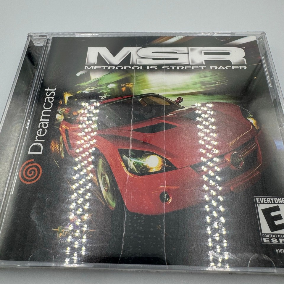 MSR Metropolis Street Racer (SEGA Dreamcast, 2001) Brand New Factory ...