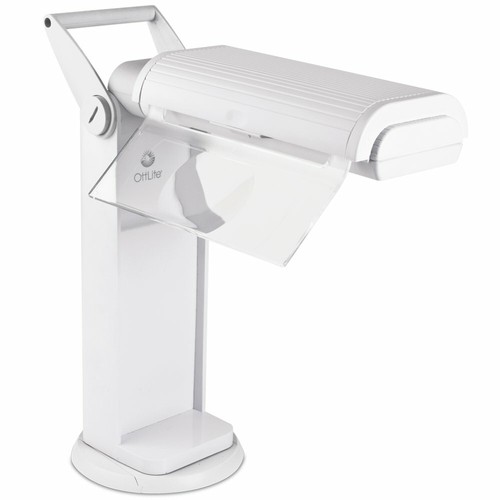 OttLite OTL13MAG 13w Magnifier Task Lamp with Swivel Base, White | eBay