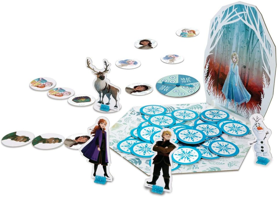 NEW Disney Frozen 2 Snowflake Journey Game - English Version | eBay