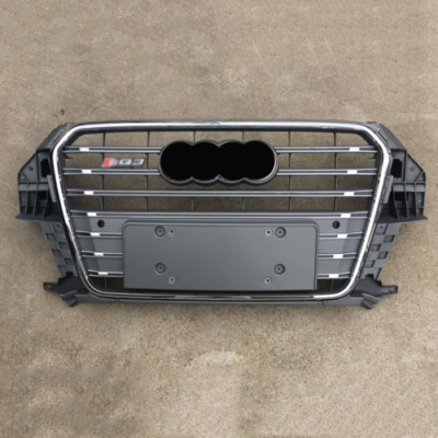 2013-2015 Audi Q3 SQ3 Style Grill Front Bumper Gray Grill Strips | For ...