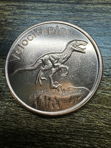 Velociraptor - 1oz. Pure Raptor Copper Bullion Round | eBay