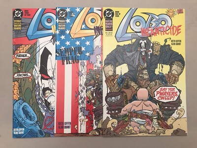Lobo: Infanticide #1 2 3 DC Comics 1992 9.2-9.4 by Giffen & Grant | eBay