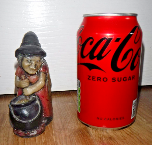 Genuine Witch Ones Hand Made Figurine David C Lyons ~ Witch Stirring ...