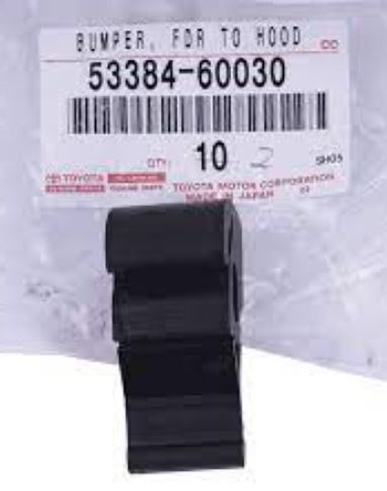 Toyota GENUINE 1981-1990 Land Cruiser 53386 BUMPER HOOD REAR 53384 ...