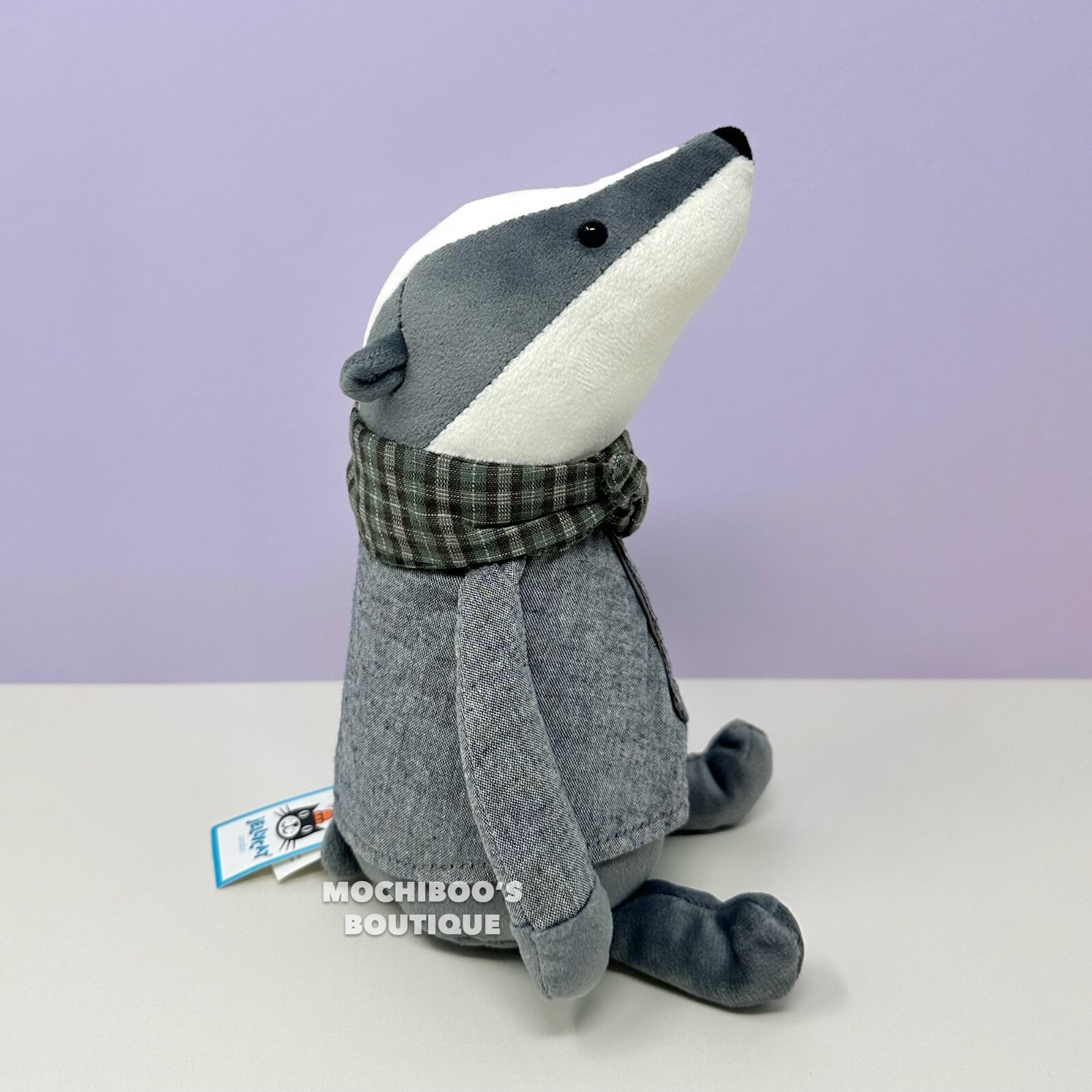 Jellycat RIVERSIDE RAMBLER BADGER NWT Soft Plush Toy RARE & Hard to ...