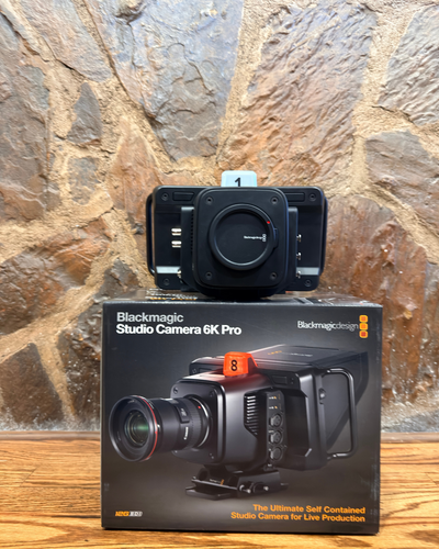 Black Magic Studio Camera 6K Pro w/ DTaps and OG Box (EF Mount) | eBay