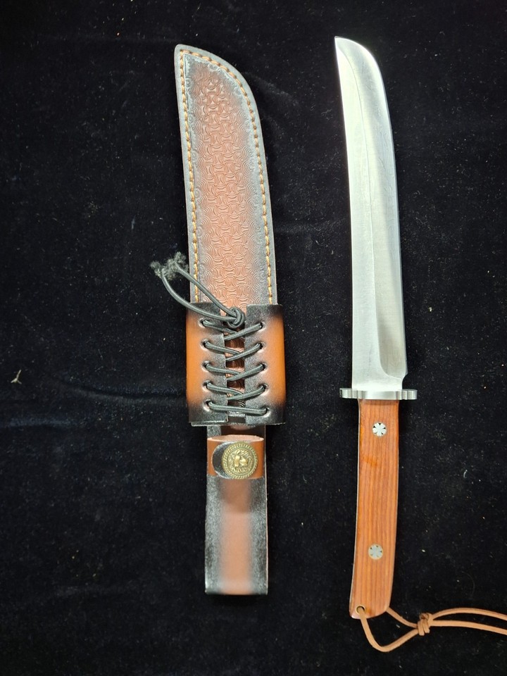 Tan Ren Japanese Style Hunting/Survival Fixed Blade Knife | eBay