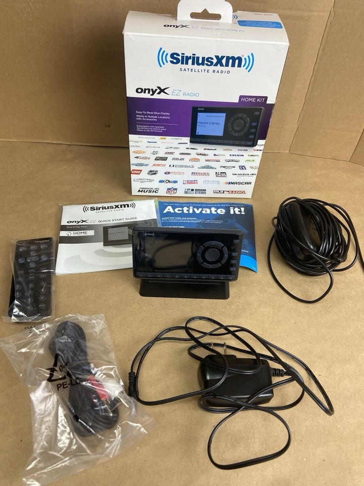 Sirius XM Onyx EX Radio Home Kit - NEW & Complete With Original Box ...