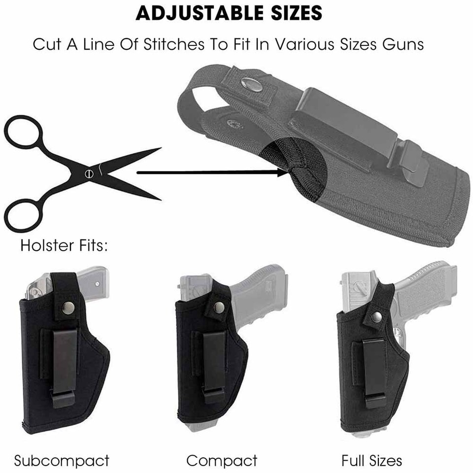 Tactical Concealed Gun Holster Pistol Underarm Shoulder Left/Right Hand ...