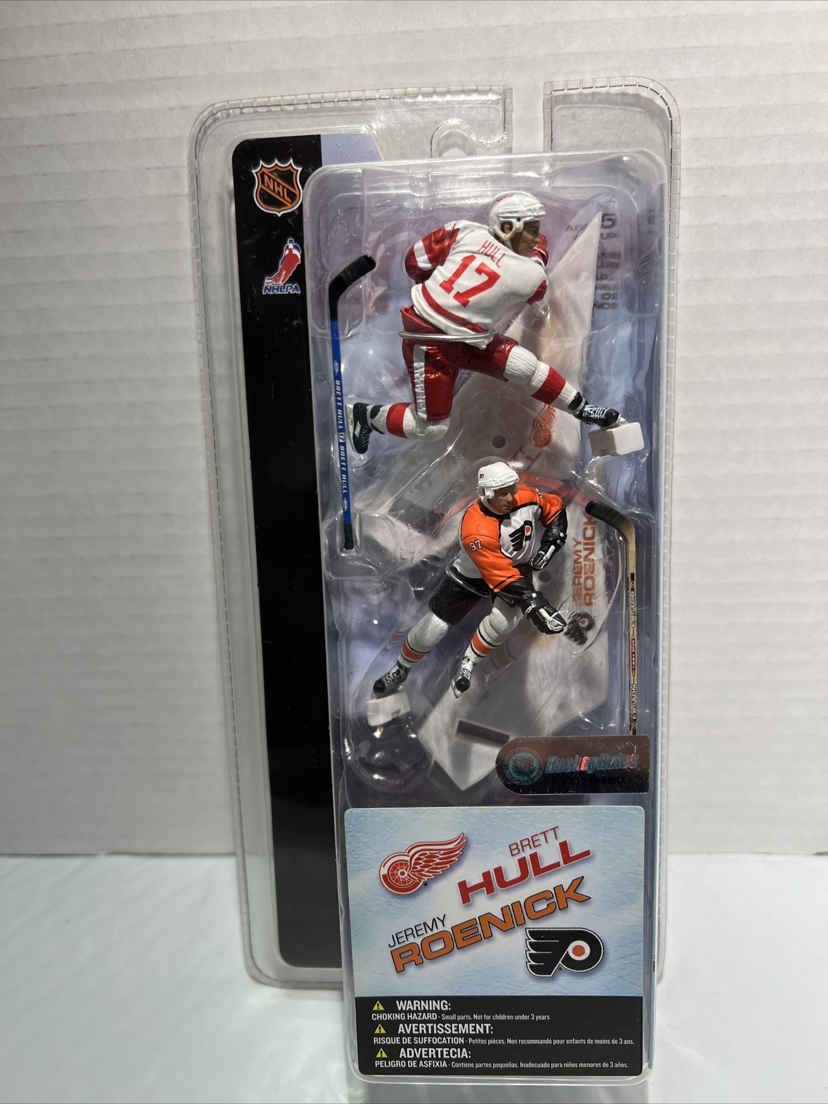 Brett Hull & Jeremy Roenick 2 Pack Figure Set 2003 McFarlane NHL Hockey ...
