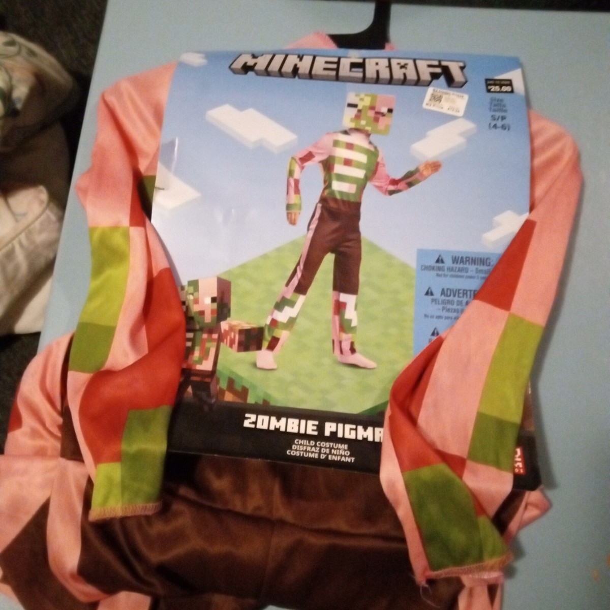 Zombie Minecraft Costume