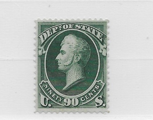 US O67 1873, 90c State Department Official, Mint, F-VF, OG, NH, Nicely ...