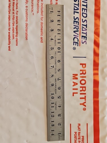 VINTAGE L.S. STARRETT CM600 6 INCH RULER Metric- Rare | eBay