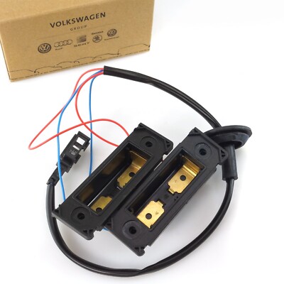 Originale VW Luce Targa Alloggiamento Set per Transporter T5 Caddy III ...