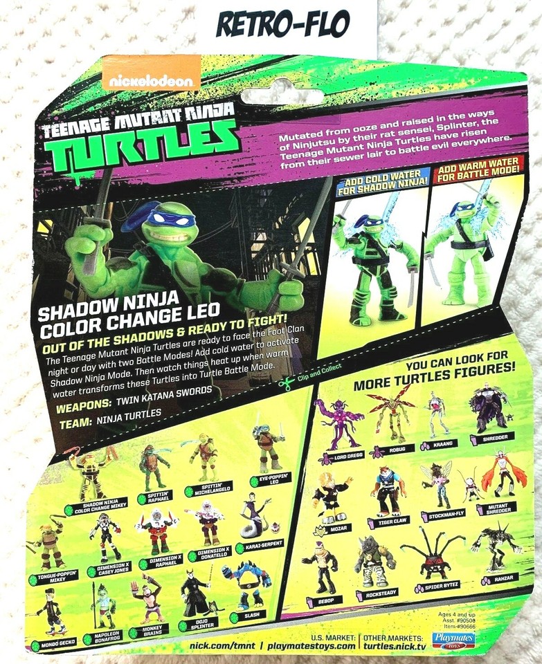 Teenage Mutant Ninja Turtles Leo Shadow Ninja Figurina Playmates ...