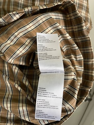 NEW UMBRO SLAM JAM PENALTY CULTURE plaid beige masked hoodie NEW UMBRO SLAM JAM PENALTY CULTURE plaid beige masked hoodie