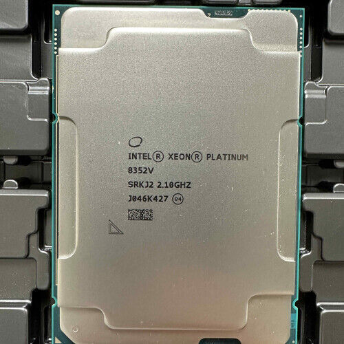 Intel Xeon Platinum 8352V CPU 36 Core 72 Threads 2.1GHz LGA-4189 ...