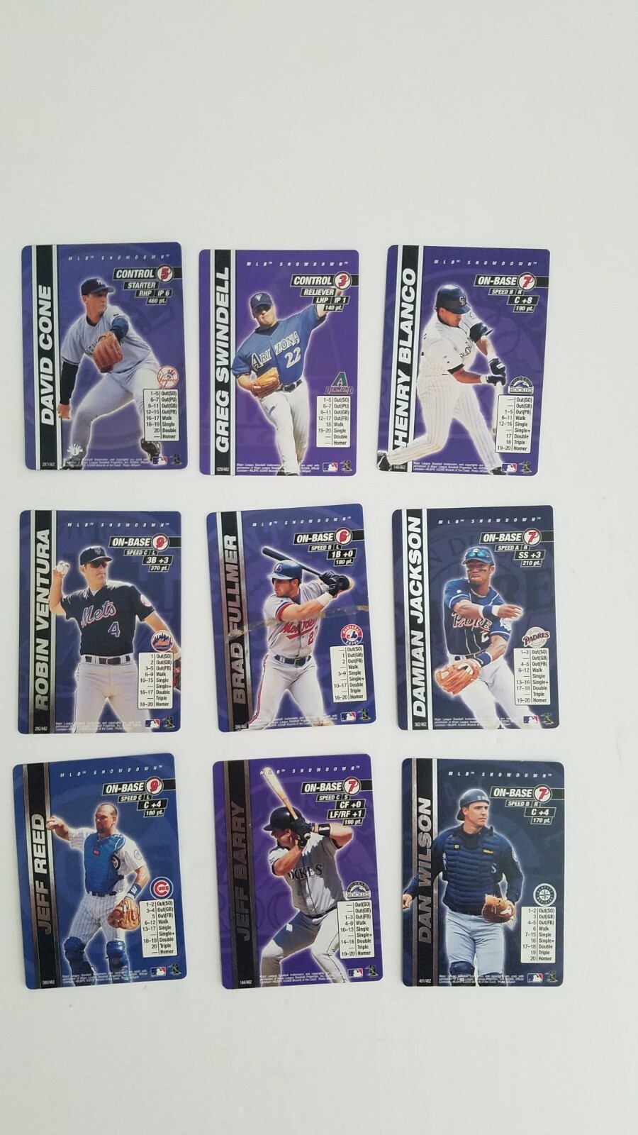 MLB Showdown 2000 Lot of 24 trading cards Wizards of the Coast ...