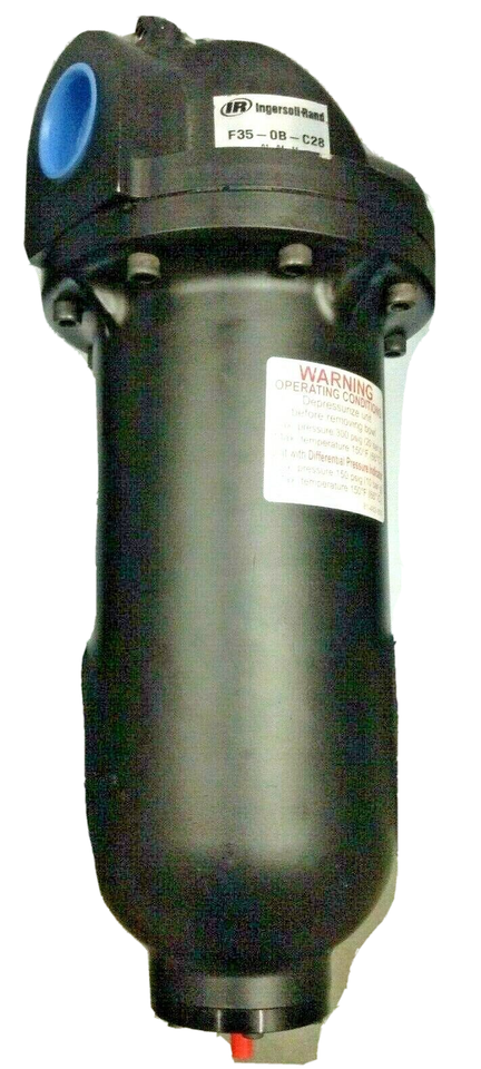 Ingersoll Rand F35-0B-C28 Super Duty Compressed Air Filter 1-1/2" NPT ...