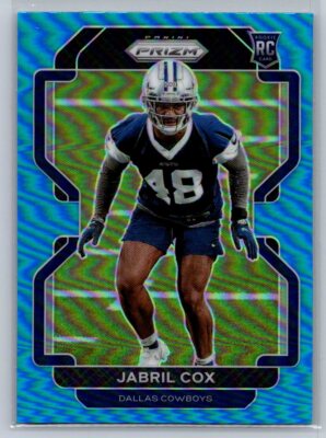 2021 Panini Prizm Blue #394 Jabril Cox Blue | eBay
